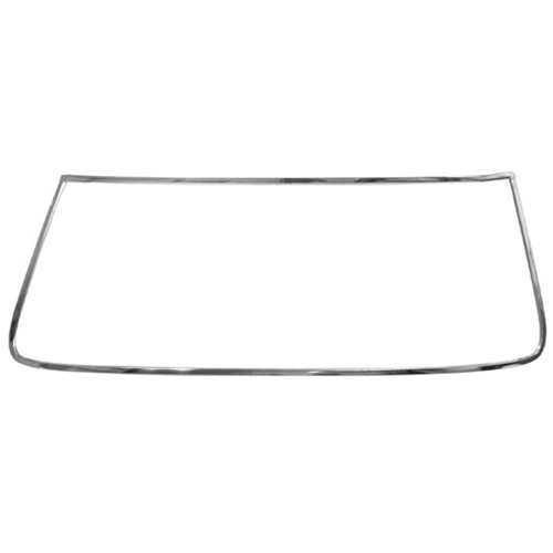 1966 67 Chevelle Coupe GTO Front Windshield Glass Trim Moldings 5 Pcs ...