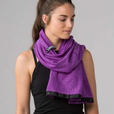Lululemon Vinyasa Purple Infinity Scarf | eBay