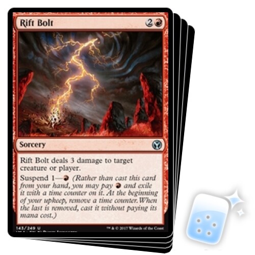 RIFT BOLT X4 Iconic Masters Magic MTG MINT CARD | eBay