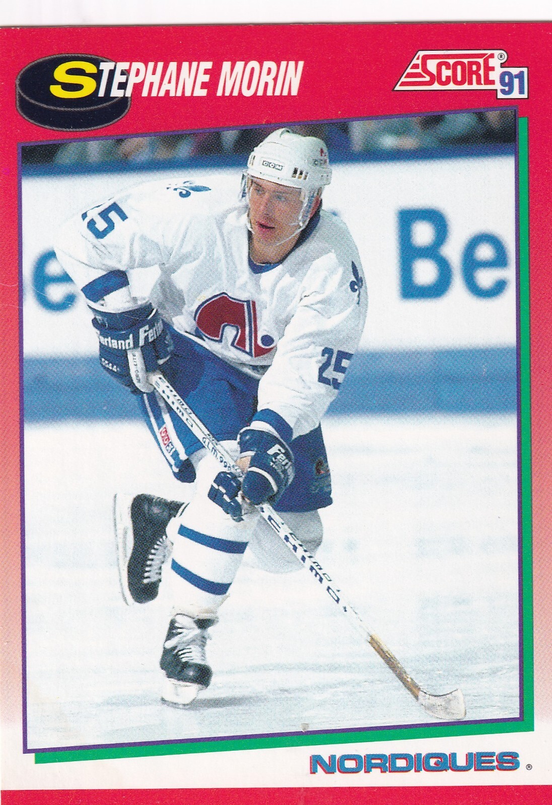 1991-92 Score #254 Stephane Morin- Quebec + (Yes 4 Free Mystery Cards) | eBay