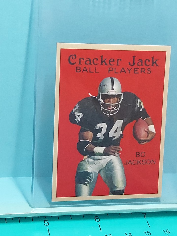 Bo Jackson Cracker Jack card 💥 free ship! | eBay