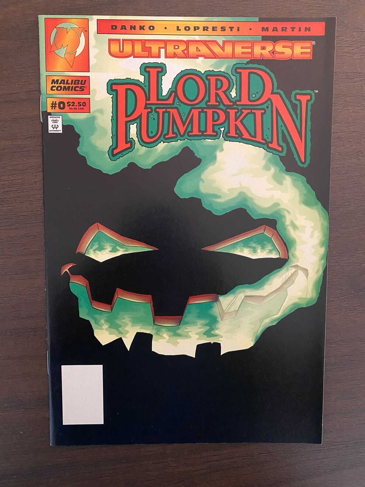 Ultraverse Lord Pumpkin High Grade Malibu Comic Book CL81-150 | eBay