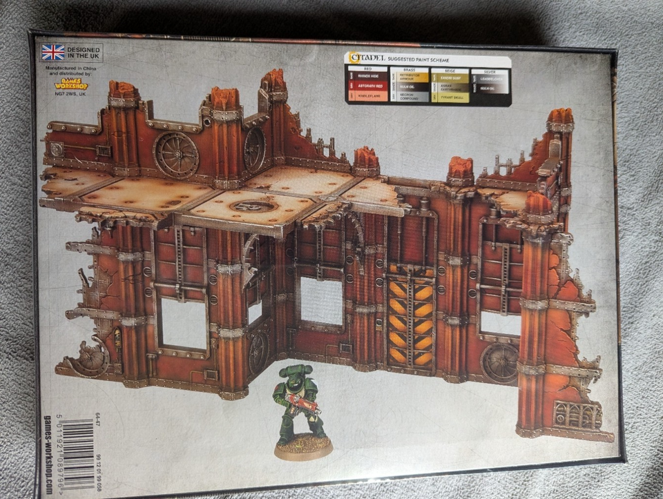 WARHAMMER 40K - SECTOR IMPERIALIS MANUFACTORUM - TERRAIN - OOP NEW | eBay
