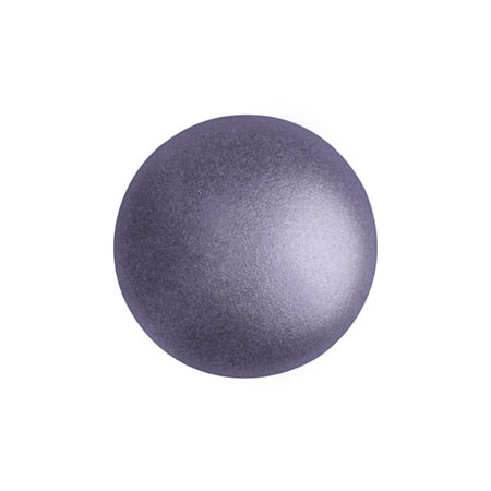 Cabochon Par Puca® 14mm - Metallic Matte Purple - (1 Piece) Czech Glass ...