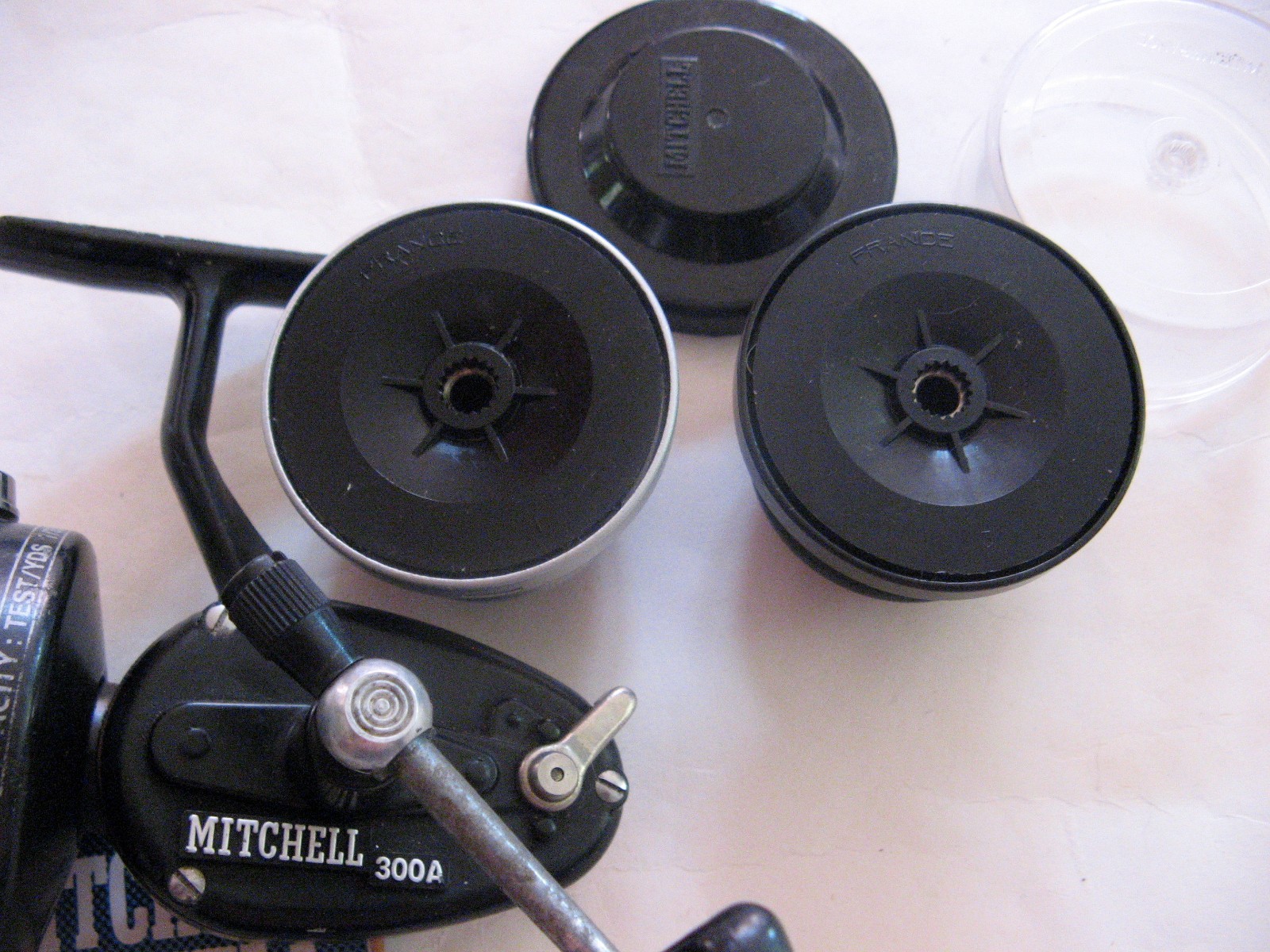MITCHELL 300A MADE IN FRANCE FISHING REEL - FULL SET BOX /serial number ...