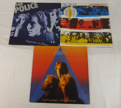 3 The Police Vinyl Record Albums Bundle AMLH64792 AMLH64831 AMLX63735 ...