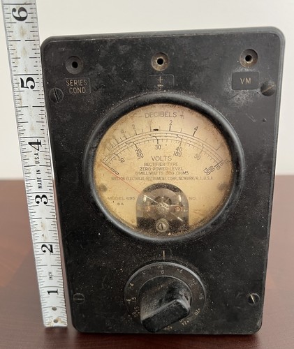 Weston Model 695 Power Level Indicater Type 3A Untested Decibel ...
