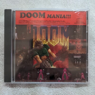 NEW Doom Mania Tech Express Software 1994 PC CD-ROM MS-DOS SEALED Id ...