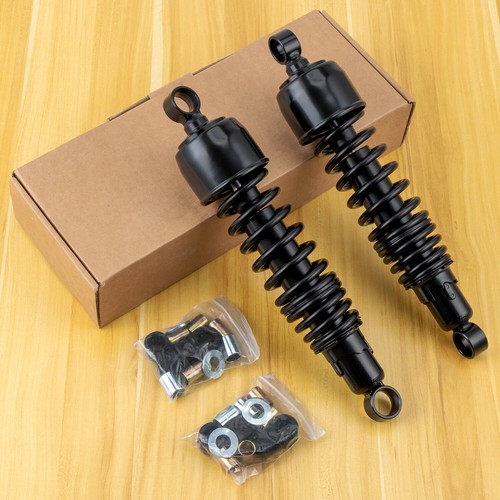 Black 13" Rear Shocks Suspension For 1991-2017 Harley Dyna Super Glide ...