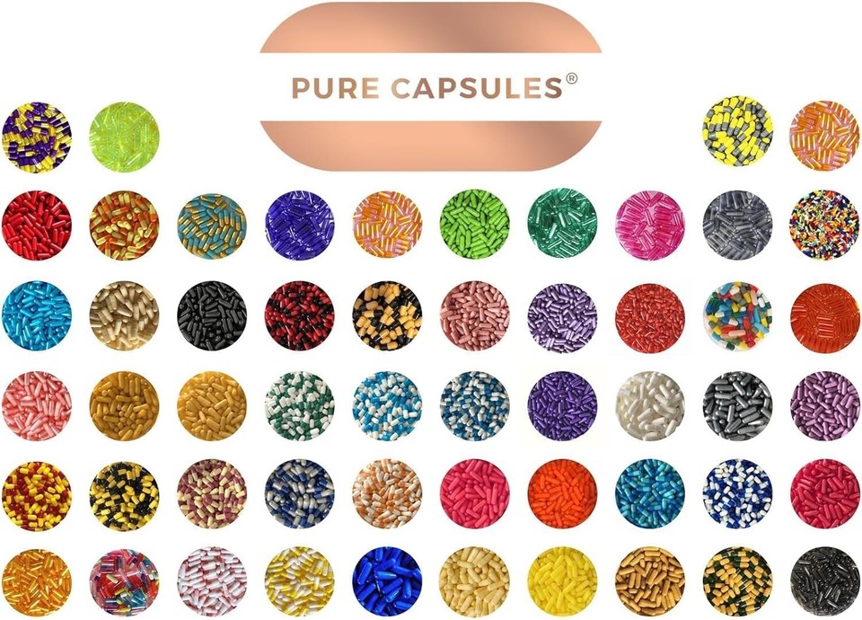 DR T&T size 2 empty green white gelatine capsules shell | eBay UK