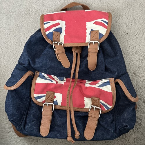 Delia’s Union Jack British Flag Backpack Anglophile Y2K Brit Bag MINI ...