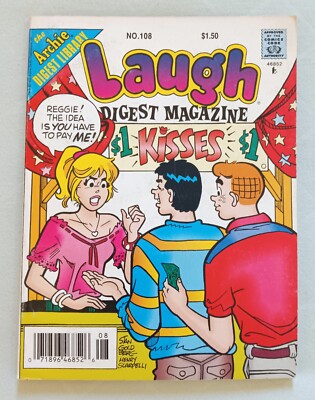 LAUGH DIGEST MAGAZINE #108, FINE+, ARCHIE DIGEST LIBRARY COMICS, 1993 ...