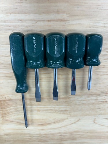 SK TOOLS 86325 - 5 Piece SureGrip Short Screwdriver Set 25141000313| eBay