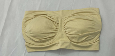 Breezies Women's Set of 2 Seamless Underwire Bandeau Bras in Cork Size ...