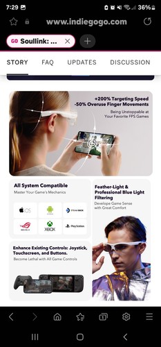 Soullink Mocap X Gaming Glasses | eBay