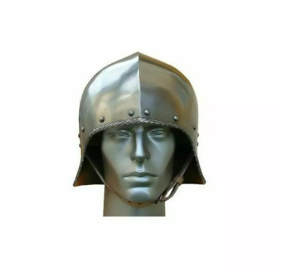 German Sallet barbute Medieval Helmet Open Face helmet | eBay