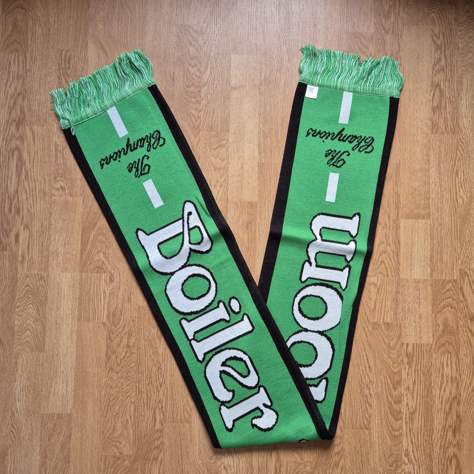 Boiler Room Football Scarf Green Brand New FW25 | eBay UK