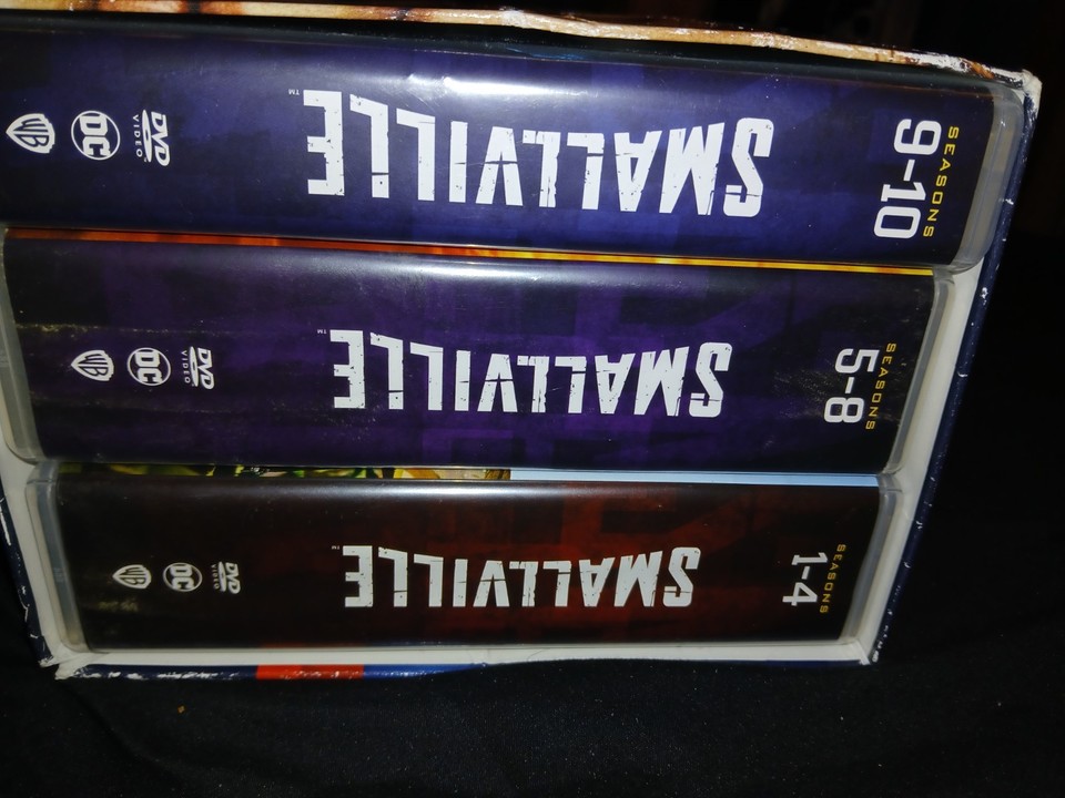Smallville COMPLETE Series DVD Set 1 2 3 4 5 6 7 8 9 10 62 Discs ...