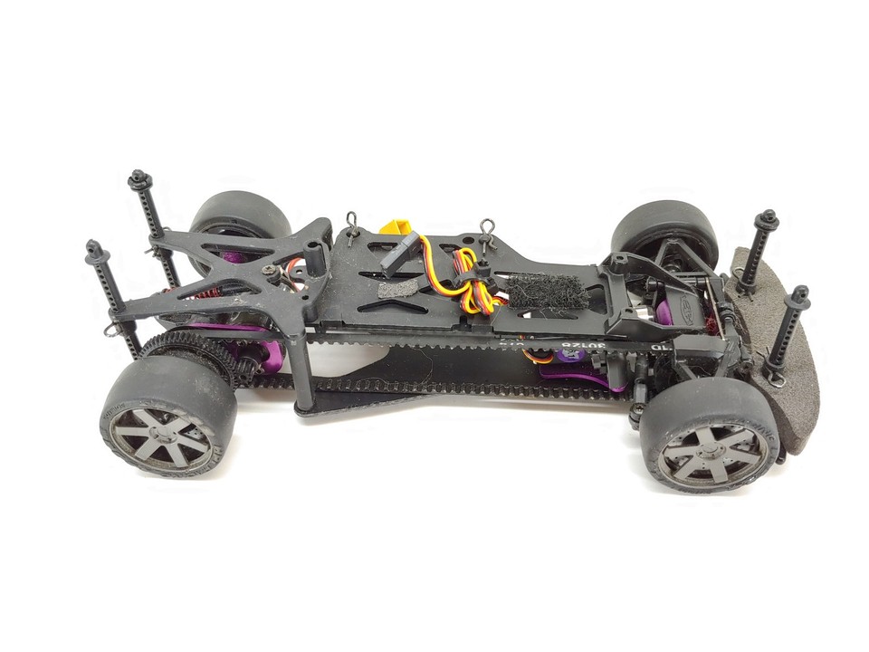 Rare HPI Racing Micro RS4 Electric 1/18 Scale Brushed Roller Rolling ...
