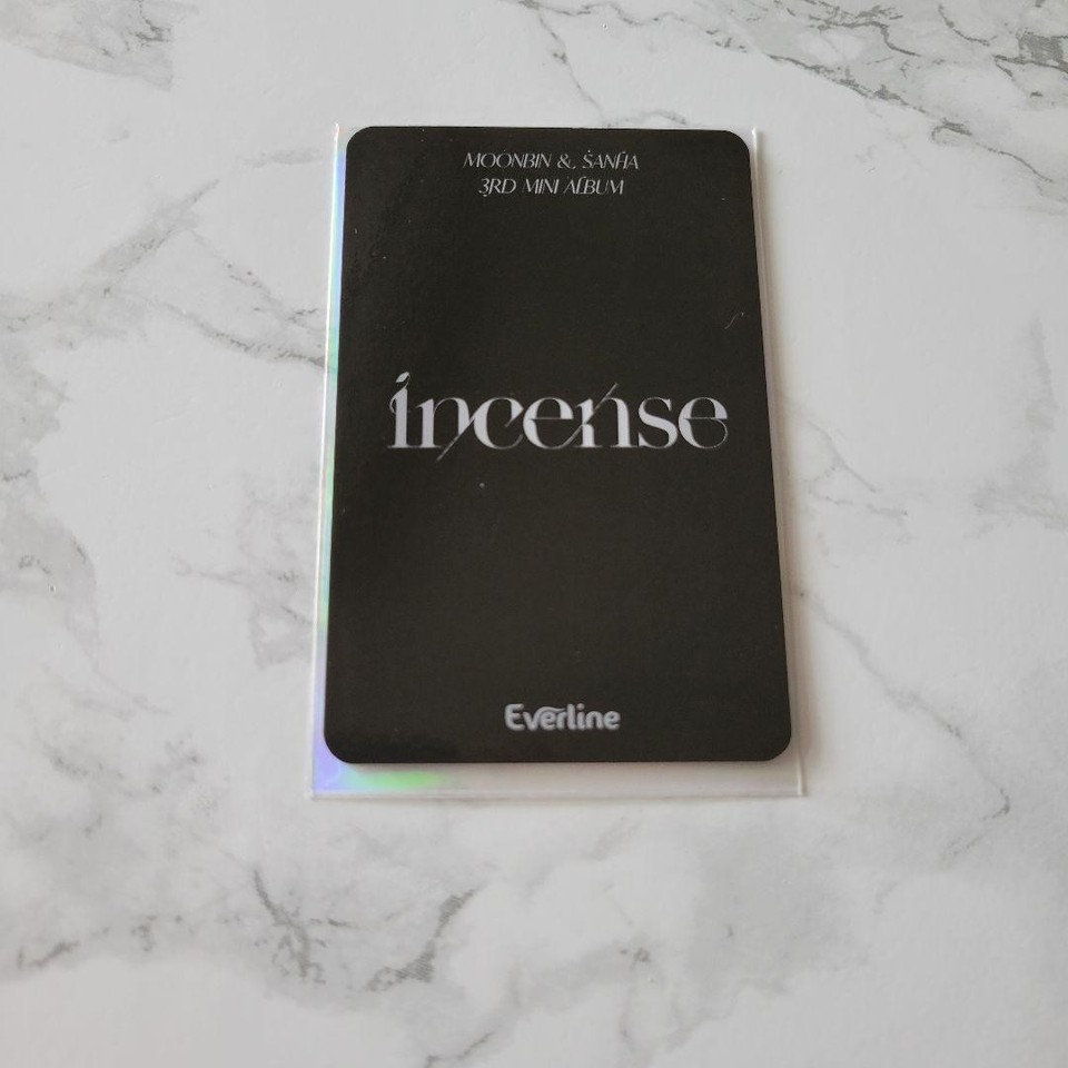 [ASTRO MOONBIN] incense PHOTOCARD PC PHOTO CARD MOON BIN with case | eBay
