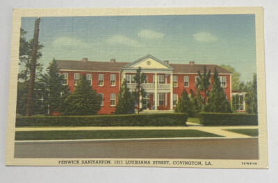 Vintage Postcard ~ Fenwick Sanitarium Palms Hospital ~Covington ...