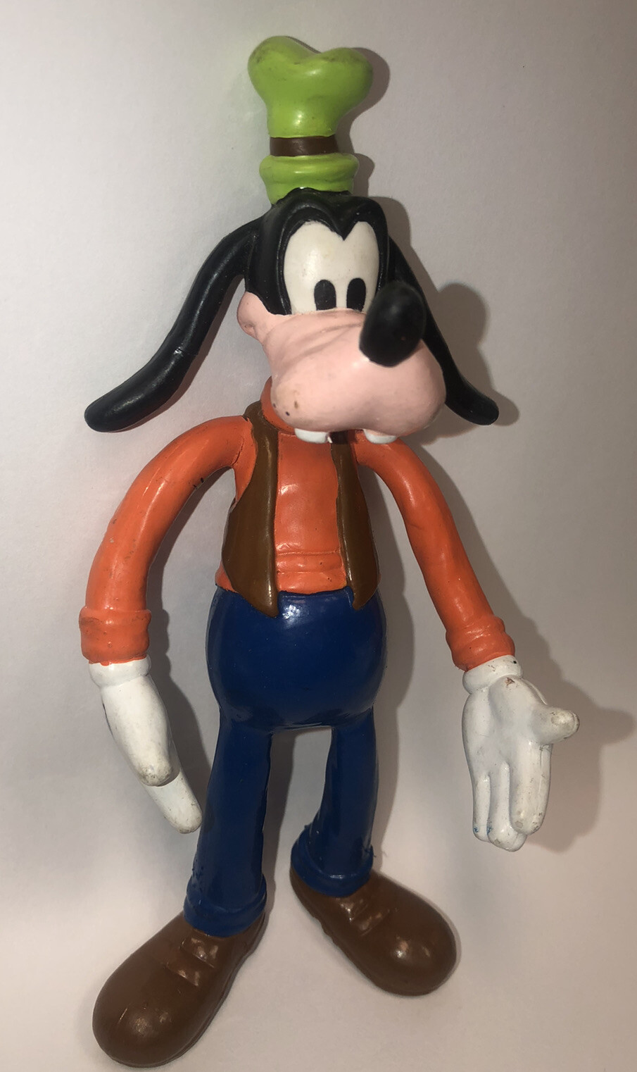 Disney Goofy 6" Figure Vintage Bendable Figure Bendy Toy Applause | eBay