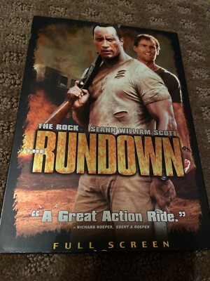 The Rundown (DVD, 2004, Full Frame Edition) 25192329128| eBay