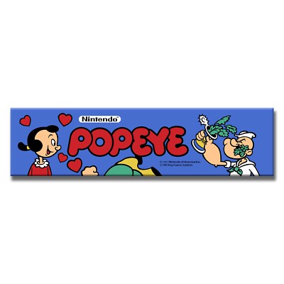 Popeye Premium Arcade Marquee For Restoration Backlit Sign | eBay