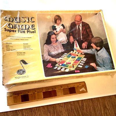 Vintage Music Board Game Educational 70s RDM Educational 100% Complete ...