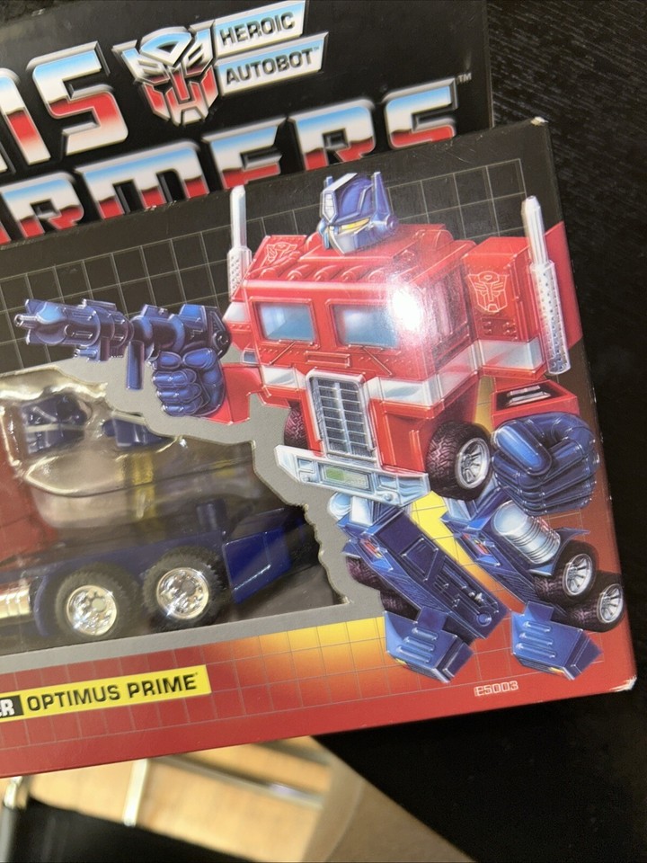 Transformers G1 Autobot Optimus Prime Reissue (2018) NEW in Sealed Box ...