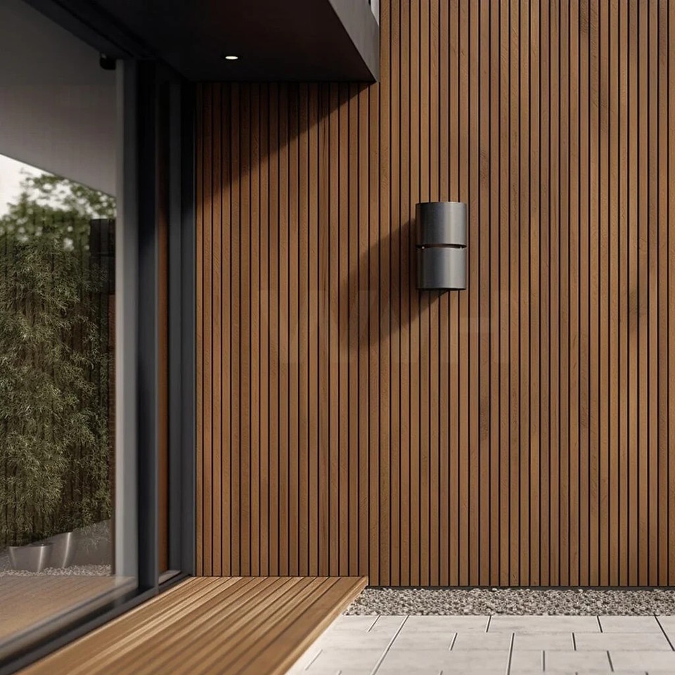 Spotted Gum WPC Outdoor Cladding Exterior Wall Timber Ceiling Panel ...