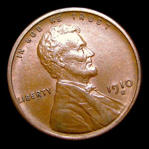 1910-S Lincoln Cent Wheat Penny ---- Stunning Condition Coin ---- #853I ...