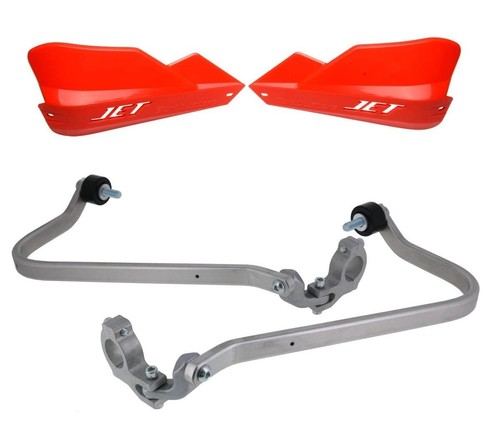 Barkbusters Protezione Kit Rosso Jet Plastica Triumph Tiger 900 Rally ...