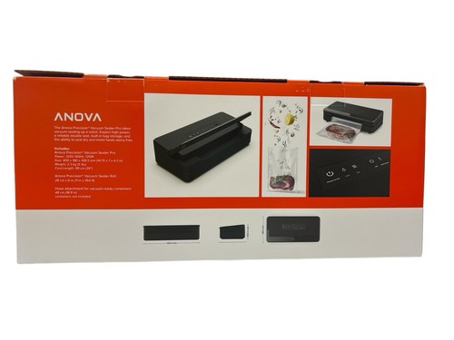 Anova Precision Vacuum Sealer Pro For Sous Vide & Food Storage Double ...
