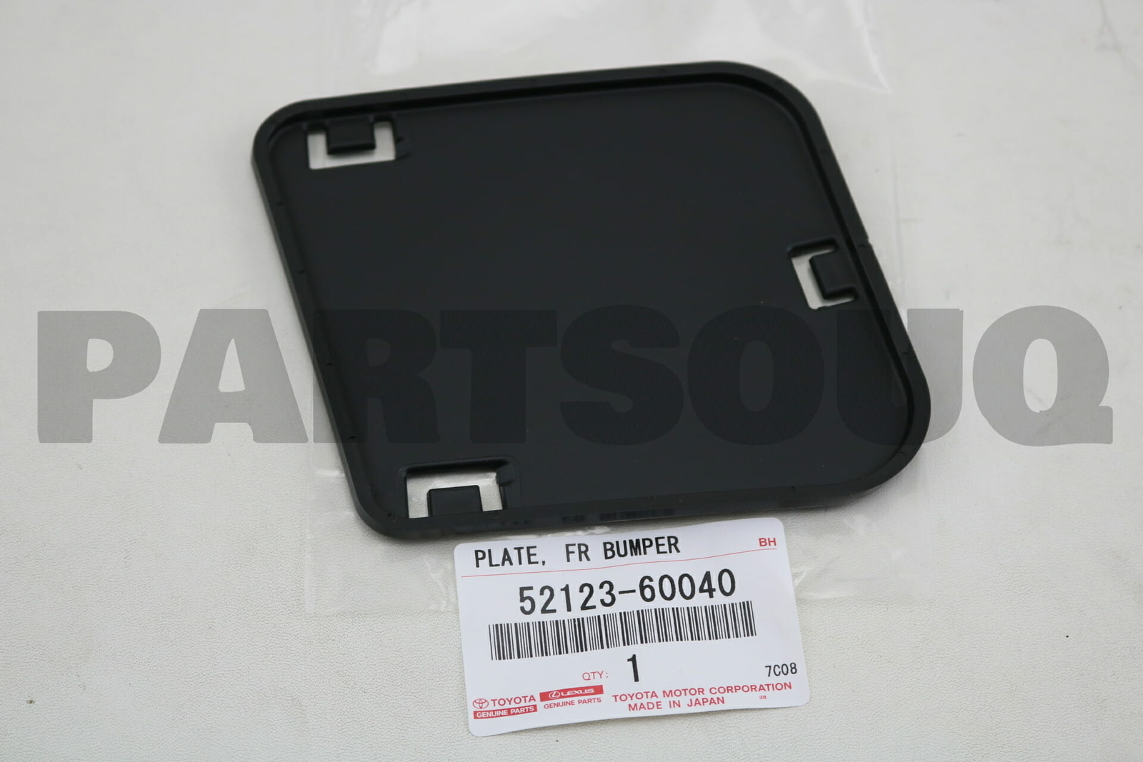 5212360040 Genuine Toyota PLATE, FRONT BUMPER REINFORCEMENT, RH 52123 ...
