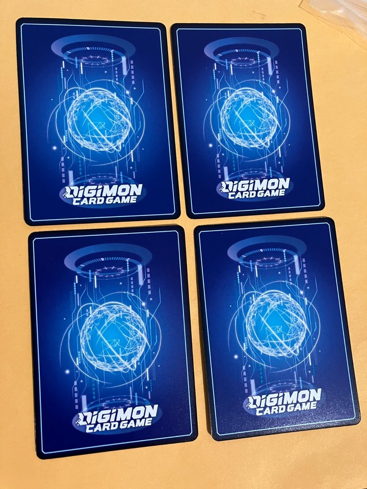 4x Greymon ST1-07 U (Playset) Foil Digimon CCG | Resurgence Booster NM | eBay