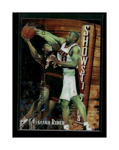 1997-98 Finest Portland Trail Blazers Basketball Card #213 Isaiah Rider ...