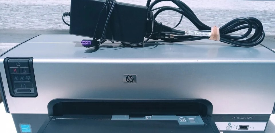HP Deskjet 6940 Color Inkjet Printer Tested working 100%. See pictures ...
