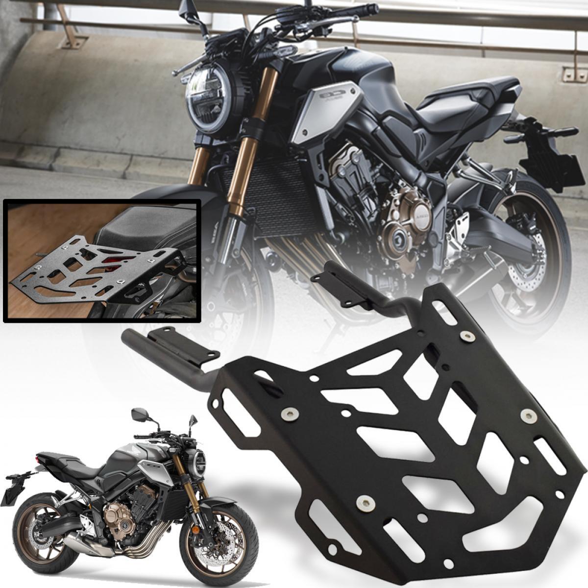 Black Rear Luggage Carrier Rack For Honda CBR650R CB650R 2019 2020 2021 ...