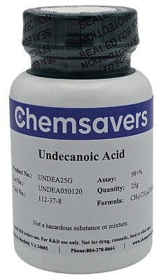Undecanoic Acid, 98+%, 25g | eBay