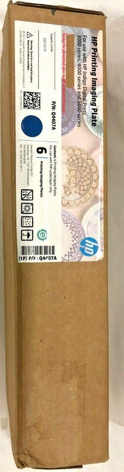 HP indigo Printing Imaging Plate, Q4407A ,For Series 3000,4000 and 5000 ...