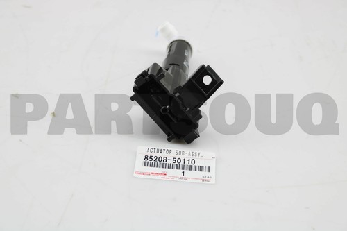 8520850110 Genuine Toyota ACTUATOR SUB-ASSY, HEADLAMP WASHER, LH 85208 ...