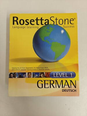 Rosetta Stone German/Deutsch Version 2 Level 1 See Description | eBay UK