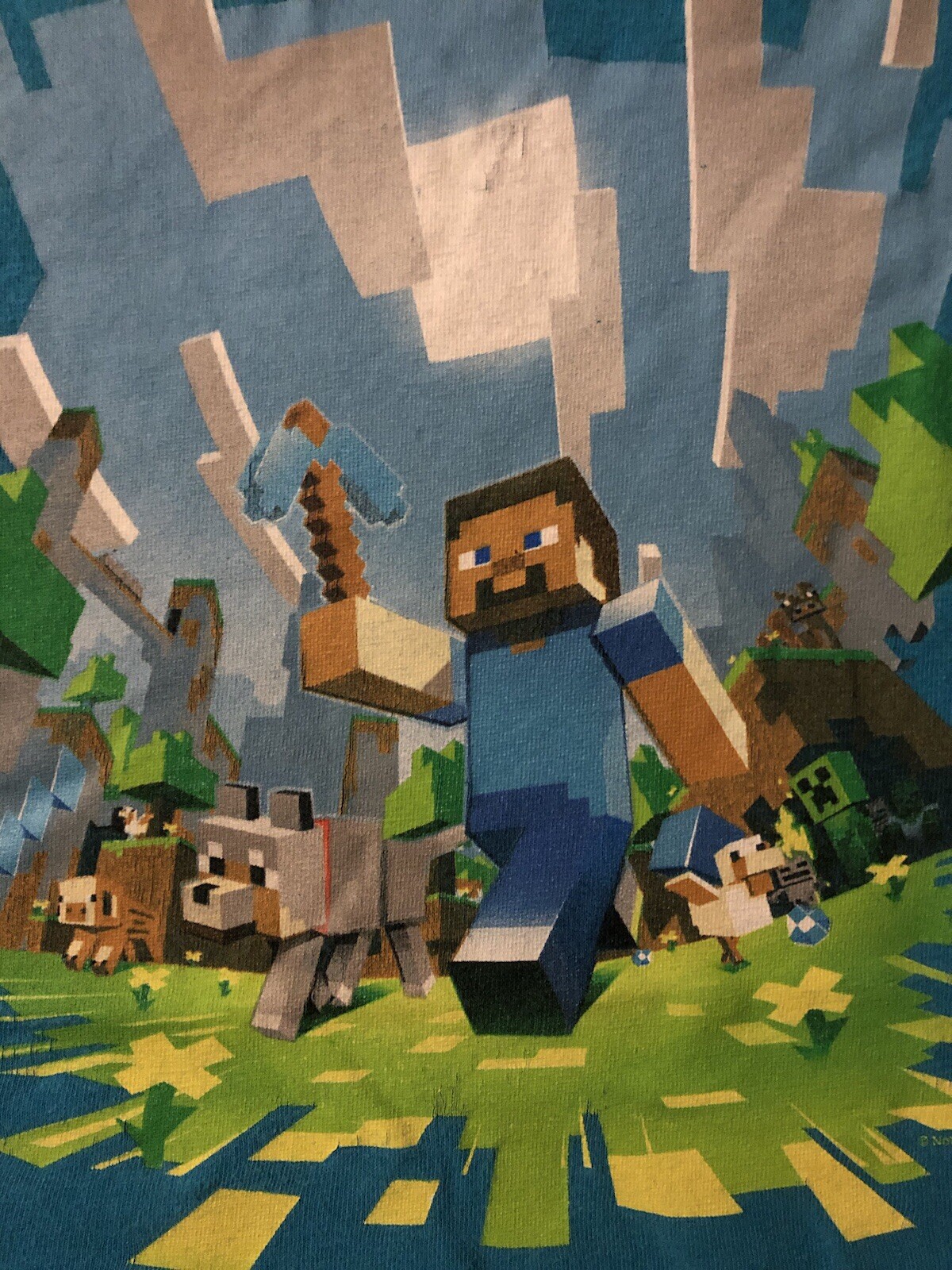 REAL Vintage 2013 Minecraft Notch Mojang rave emo JIN… - Gem