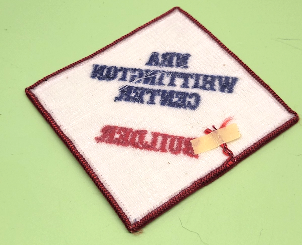 NRA WHITTINGTON CENTER BUILDER PATCH 3" | eBay