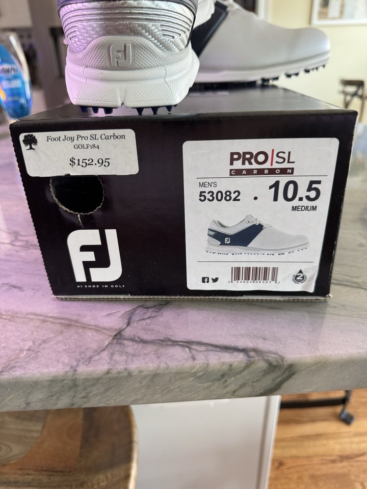 FootJoy Pro SL Carbon Men's Golf Shoes Size 10.5 | eBay