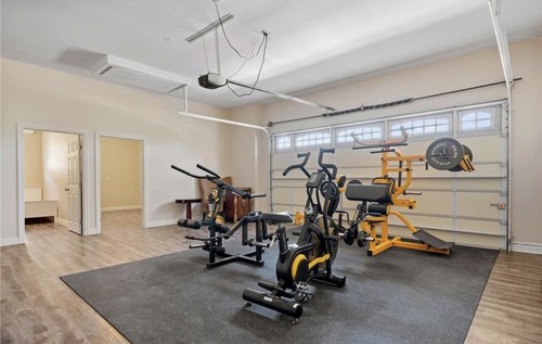 Powertec Workbench Multisystem Gym Set – Attachments + 255 lbs Olympic ...