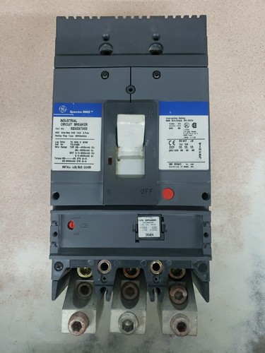 GE Spectra RMS SGDA32AT0400 Industrial Circuit Breaker 350A Trip | eBay