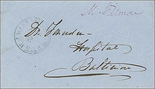 Millard Fillmore Signature Lot Millard Fillmore Autograph Letter