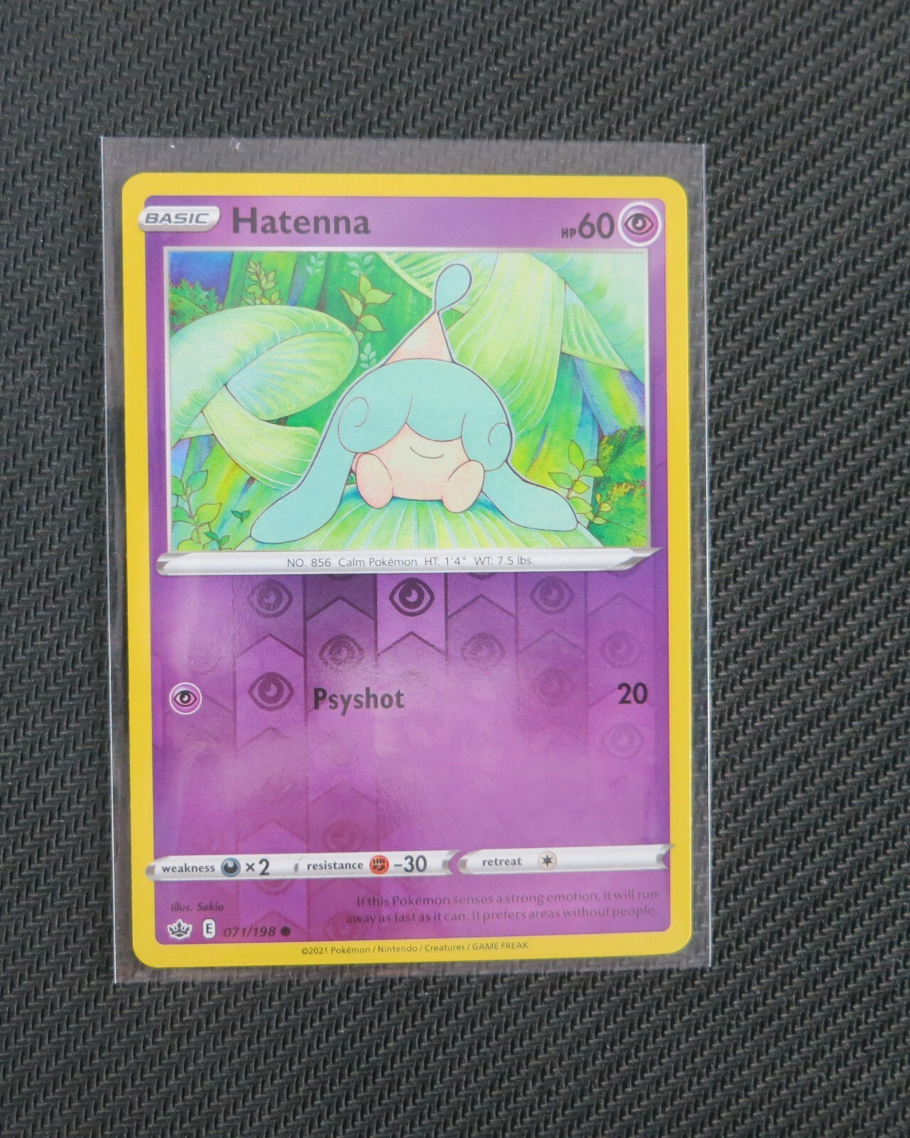 Hatenna 071/198 REVERSE HOLO Chilling Reign Pokemon TCG Card NM | eBay